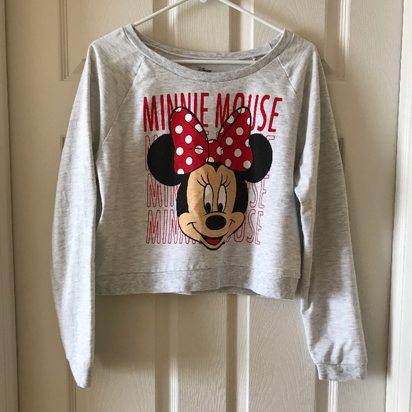 Disney | Tops | Minnie Mouse Crop Top | Poshmark